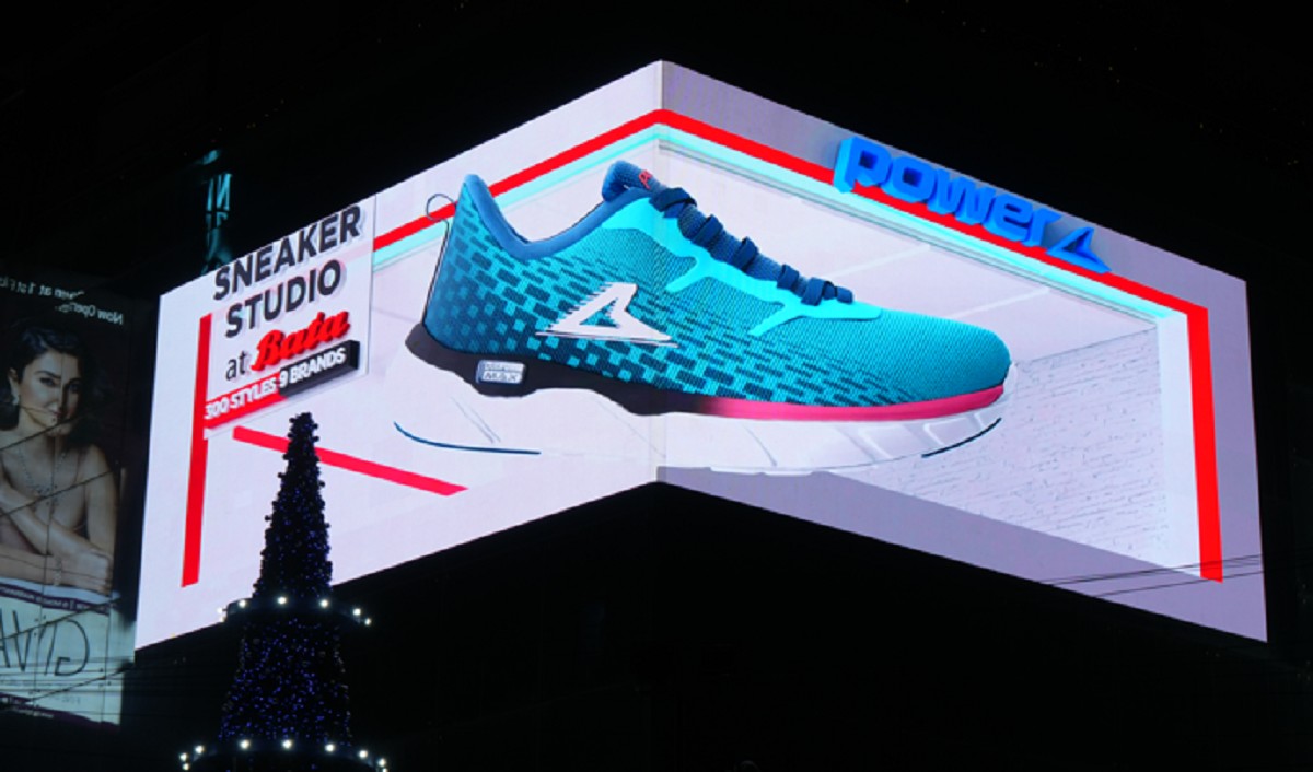 Bata India Launches 3D OOH Billboard, Becomes the First Indian Footwear ...